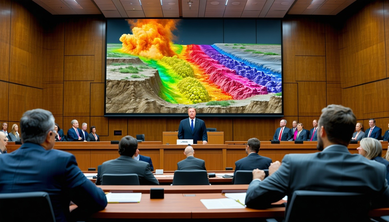 Environmental Litigation Demonstrative Exhibits and Trial Graphics